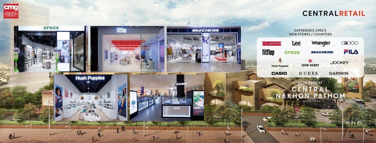 CMG’s NEW STORES / COUNTERS NOW OPEN at CENTRAL NAKHON PATHOM | CMG - Central Marketing Group