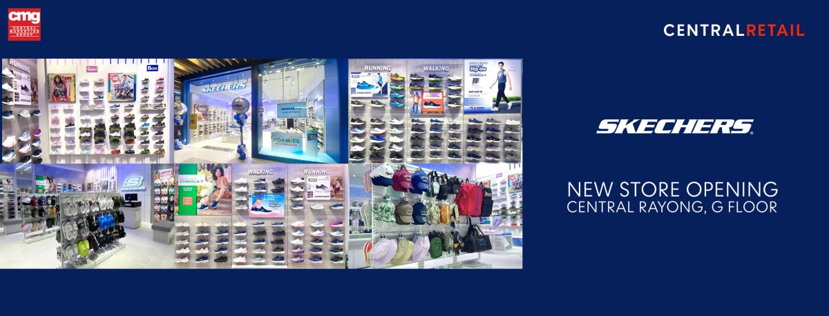 Skechers New Store at Central Rayong | CMG - Central Marketing Group