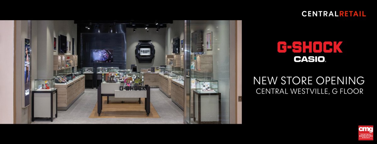 G-SHOCK CASIO New Concept Store Opening at Central WestVille | CMG ...