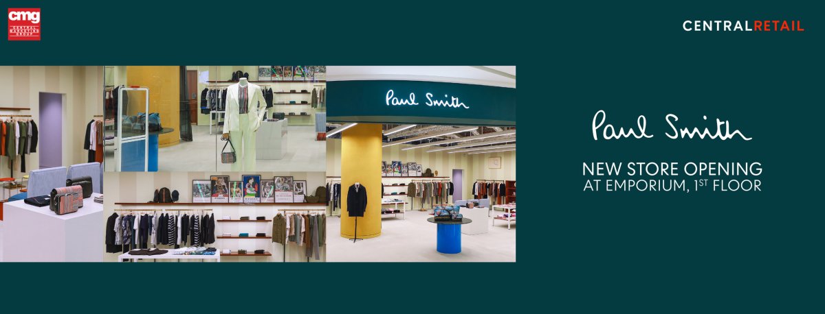 Paul Smith New Store Opening at Emporium | CMG - Central Marketing Group