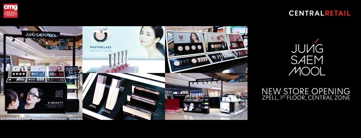Jung Saem Mool New Counter Opening at Zpell | CMG - Central Marketing Group