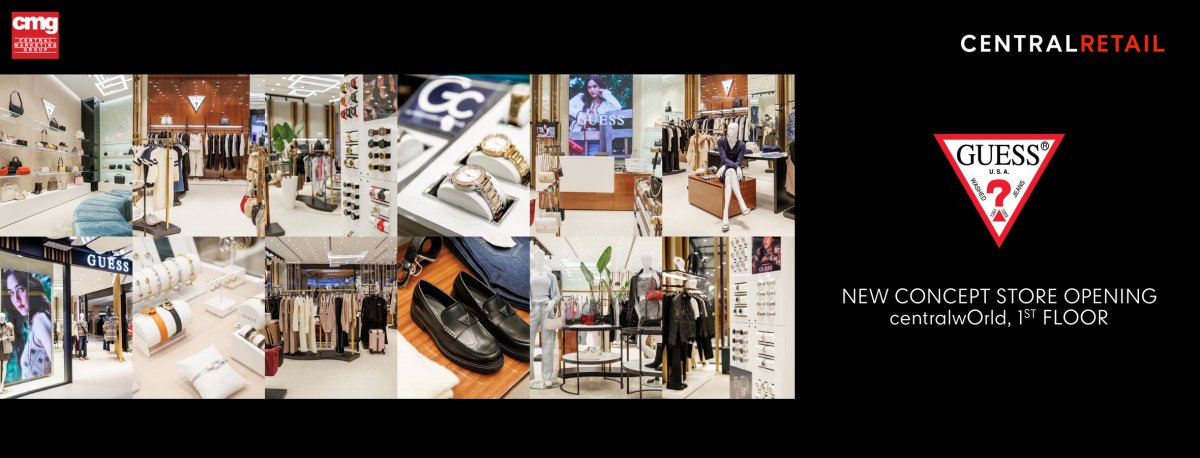 Guess New Store Opening at centralwOrld | CMG - Central Marketing Group